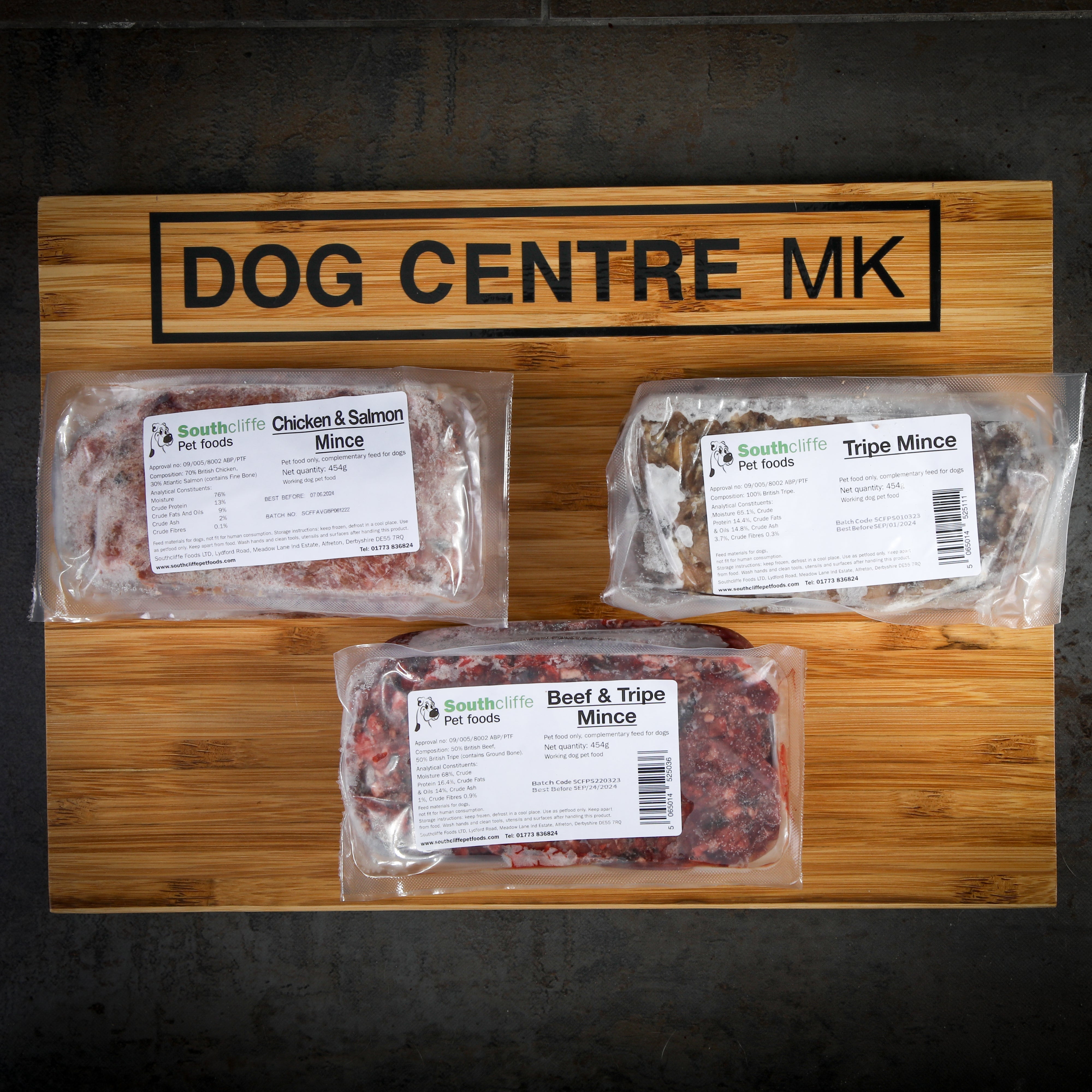454g Southcliffe Complimentary No Offal Minces – Dog Centre
